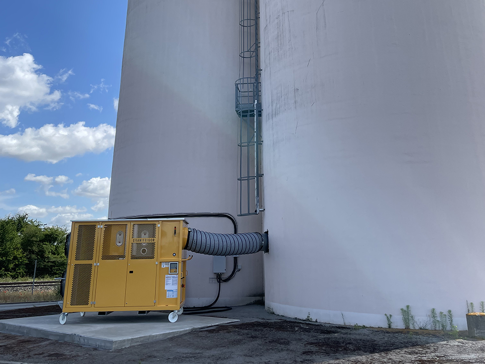 GRANIFRIGOR™ – Grain cooling units from FrigorTec | FrigorTec